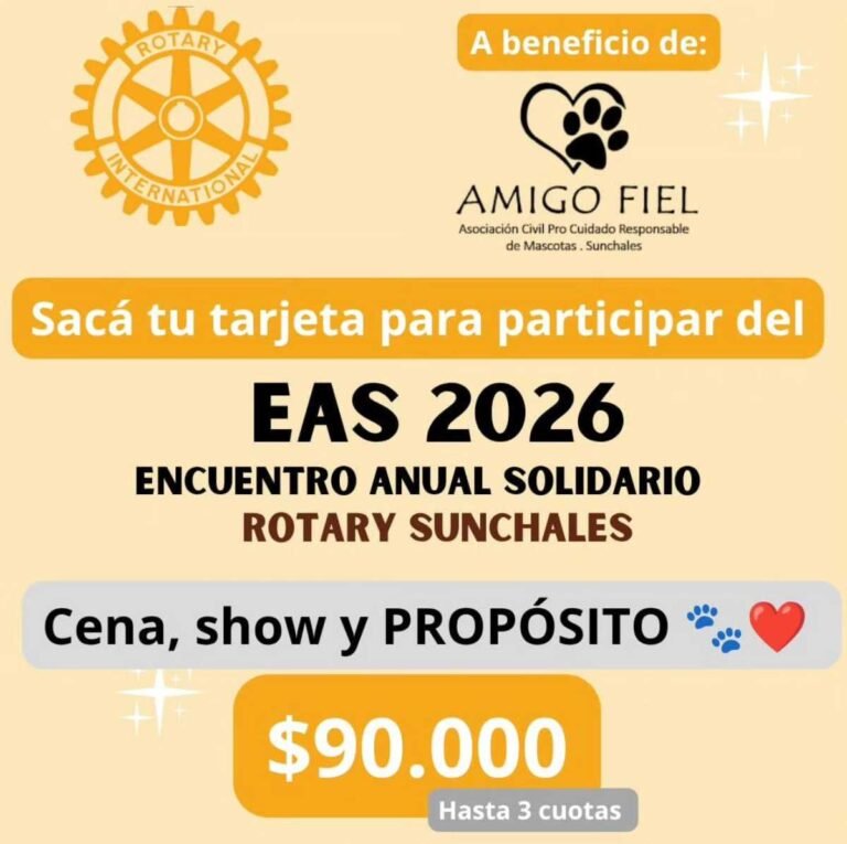 Rotary Club y Amigo Fiel, en un nuevo Encuentro Anual Solidario ...