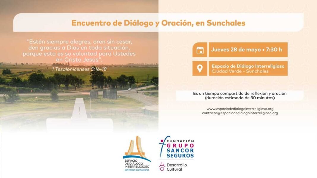 Nuevo encuentro de Diálogo y Oración en el EDI - SunchalesHoy